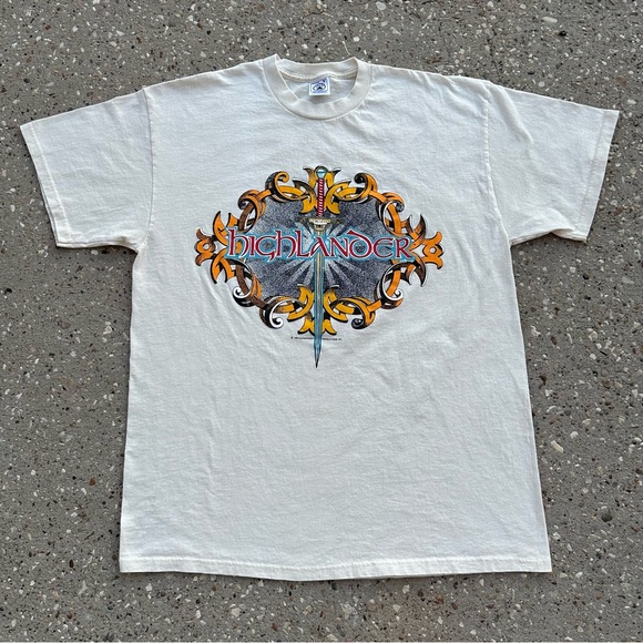 Delta | Shirts | Vintage 996 Official Highlander Macleod Tv Promo ...